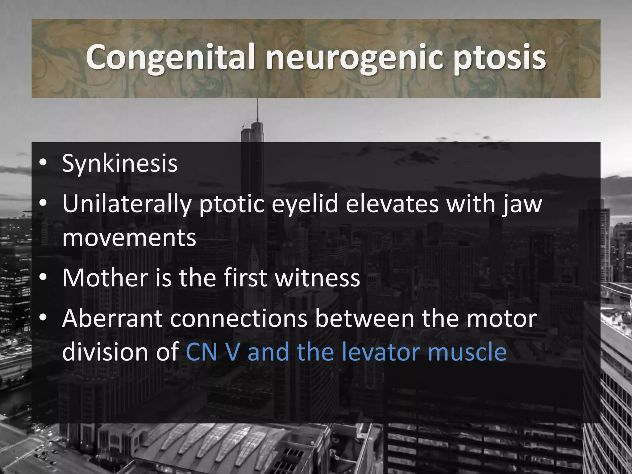 blepharoptosis | PPTX