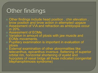 Ptosis | PPTX