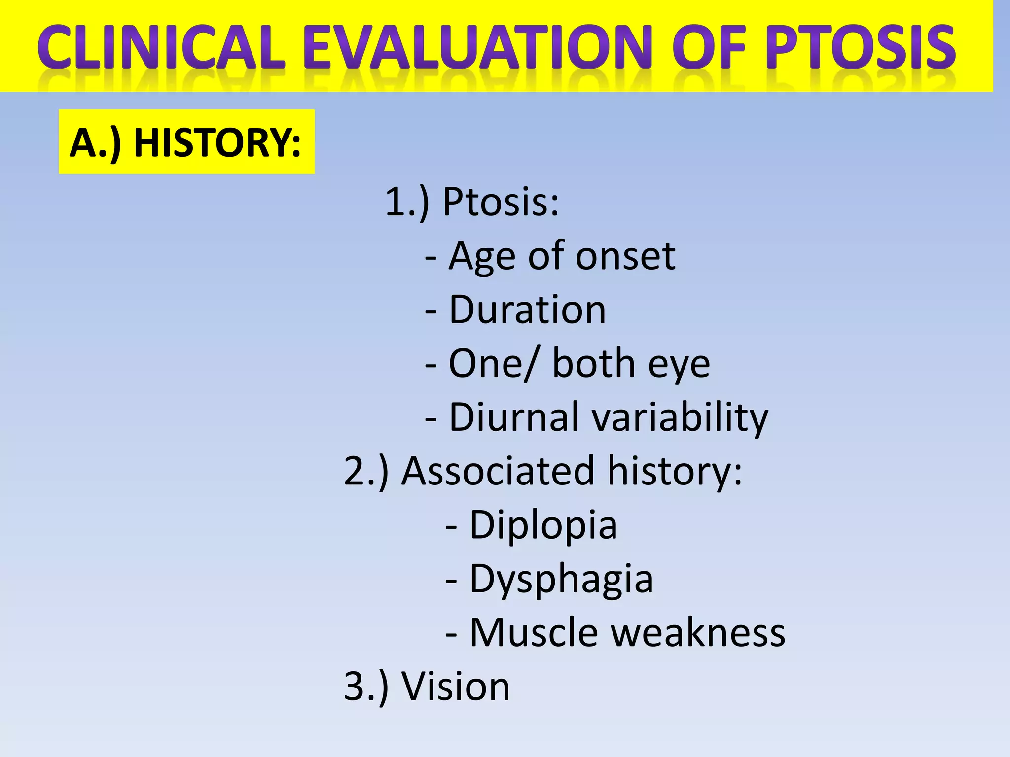 Ptosis | PPTX