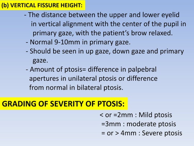 Ptosis | PPT