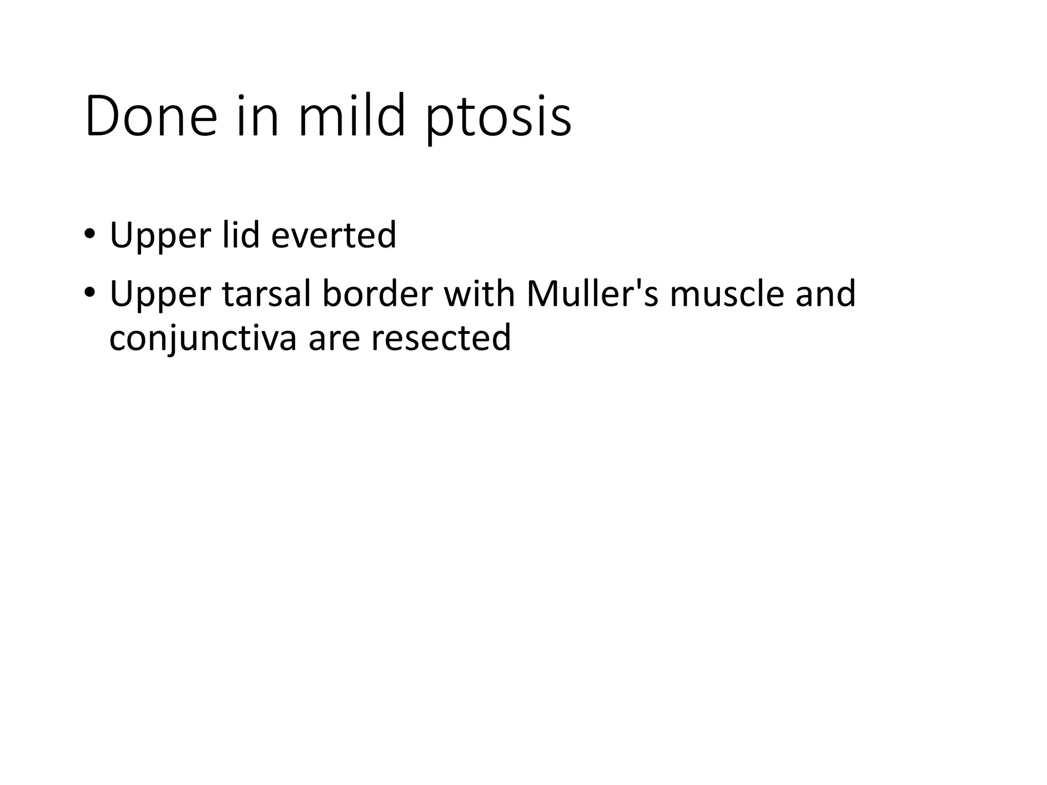 Ptosis | PPTX | Eye and Vision Conditions | Diseases and Conditions