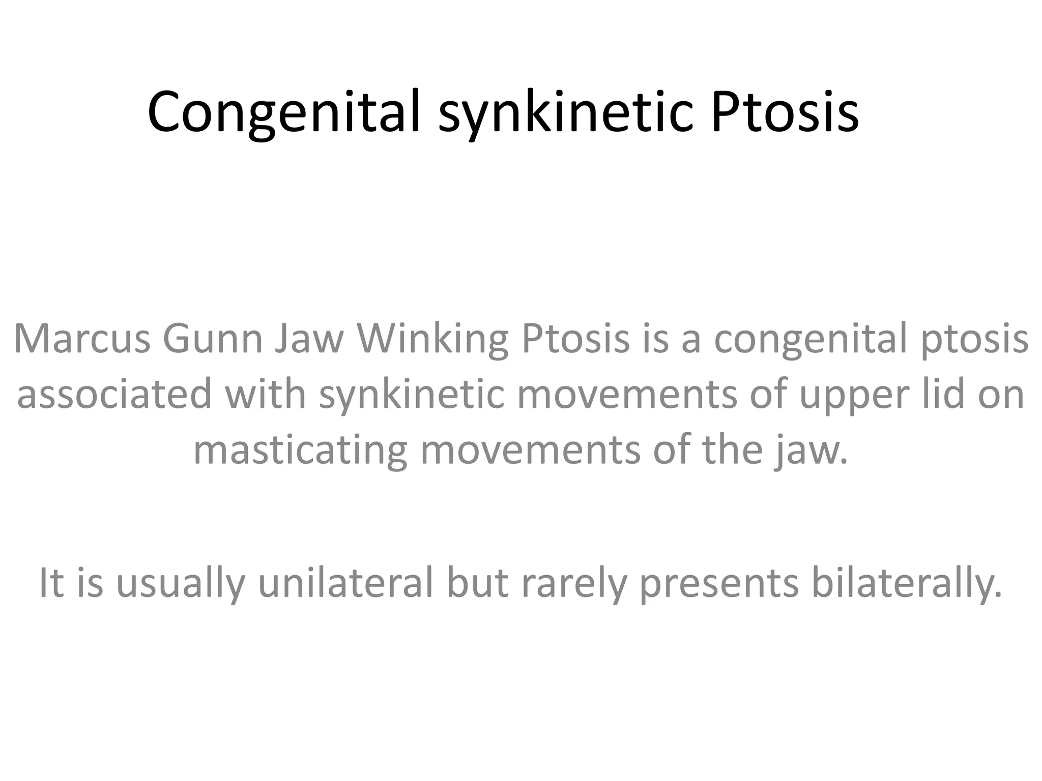 Ptosis ( Quick Review ) | PPTX