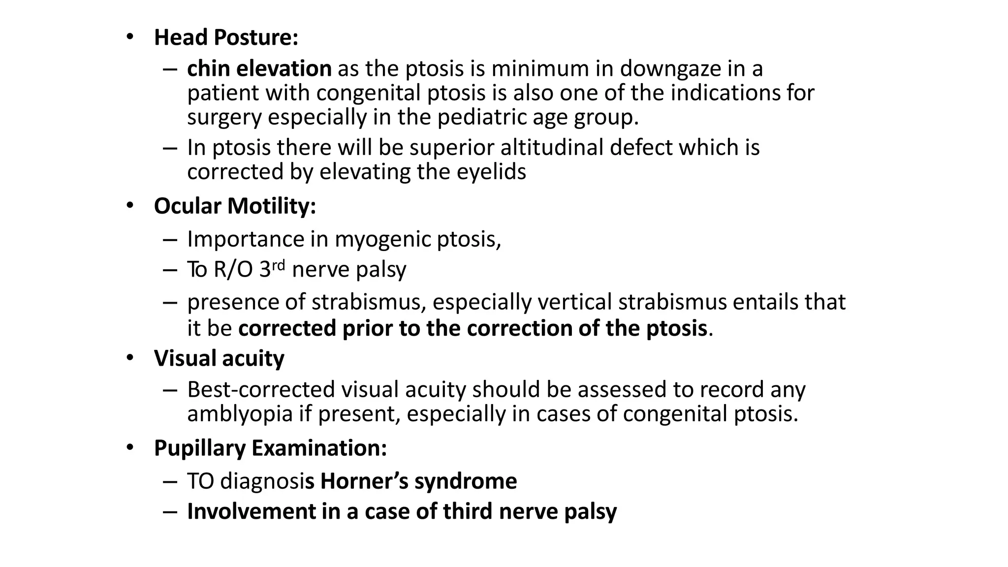 PTOSIS management and caseswiith discussion | PPT