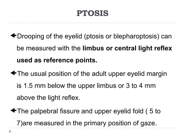 PTOSIS AND LID RETRACTION.pptx