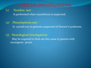 Ptosis bdm copy | PPT