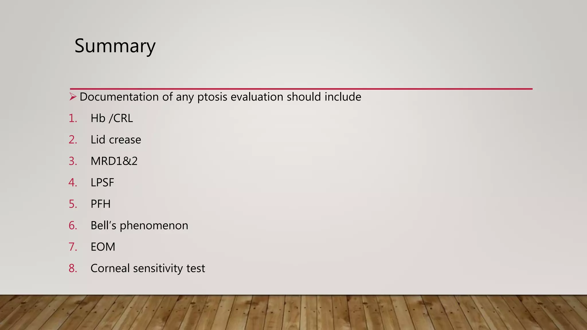 Ptosis Evaluation.pptx