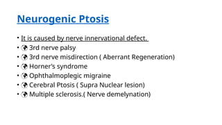 Ptosis Explanation for junior ophthalmoogist.pptx