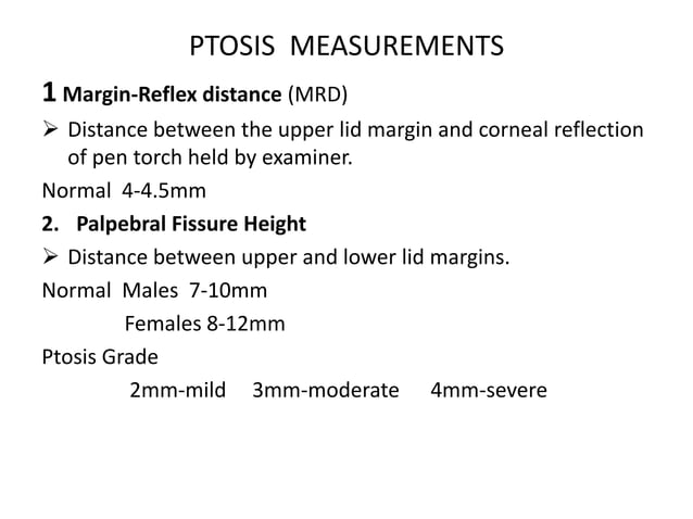 PTOSIS OF EYELIDS.pptx