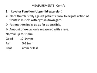 PTOSIS OF EYELIDS.pptx