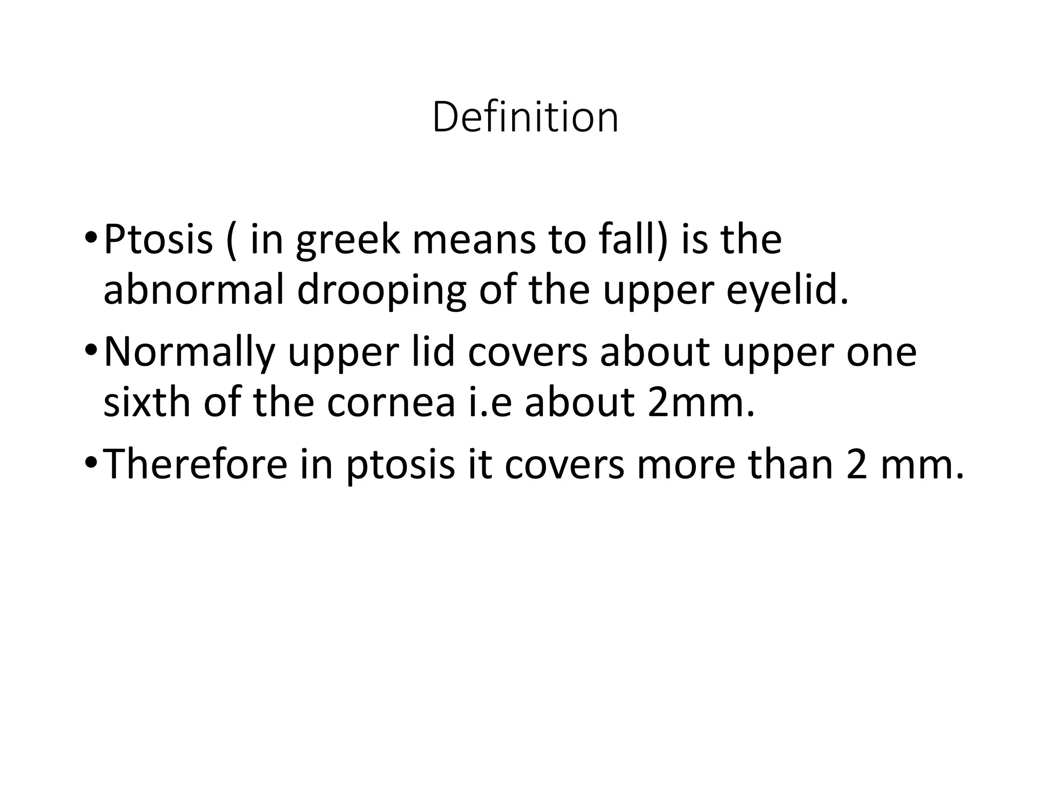 Ptosis, Proptosis,and Watery Eye for undergraduatemedicine.pptx