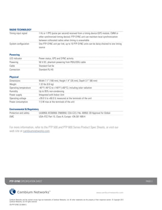 Ptp sync ss-040412 | PDF