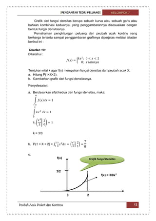 Peubah acak diskrit dan kontinu | DOCX