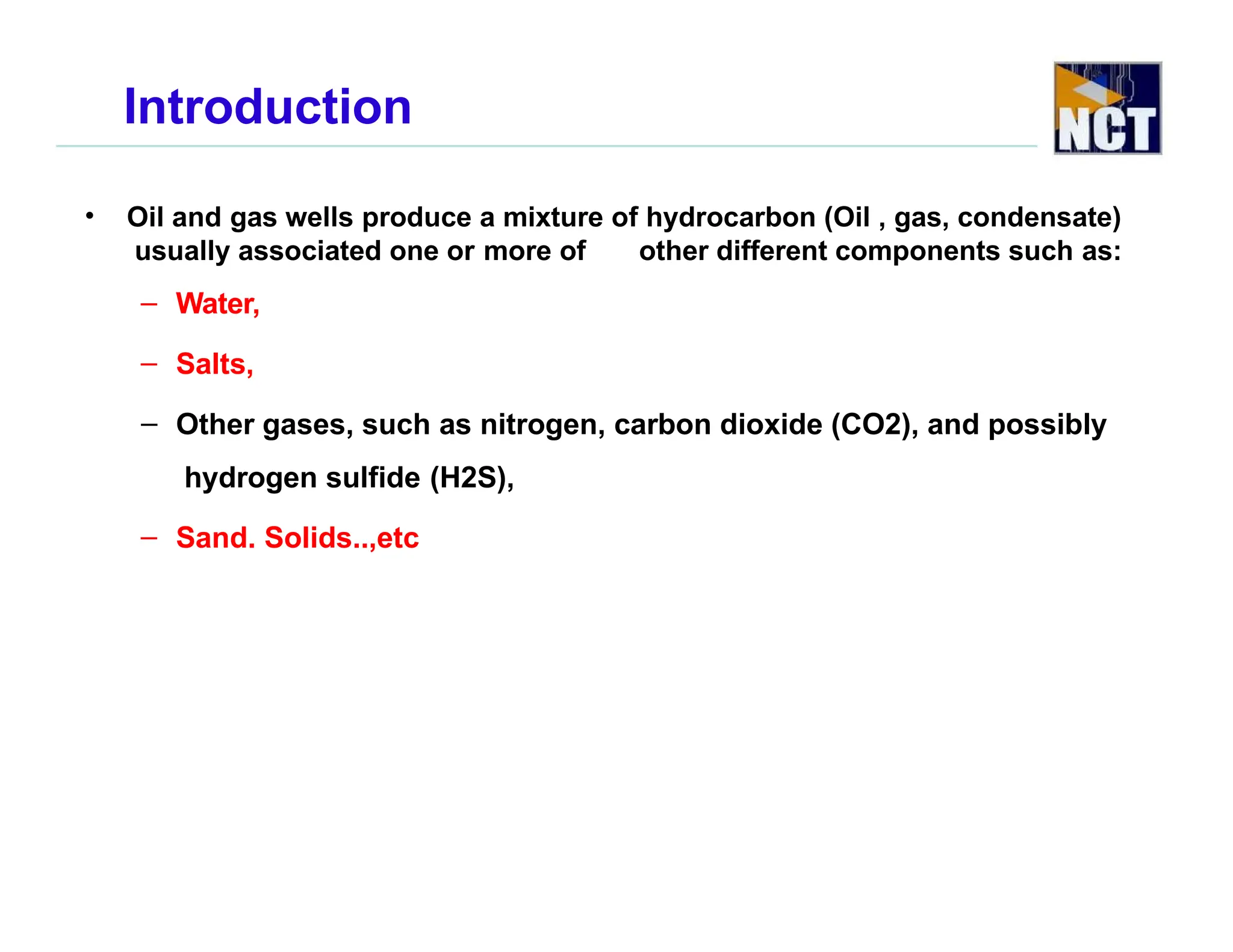 production operation for oil and gas at surface | PPTX