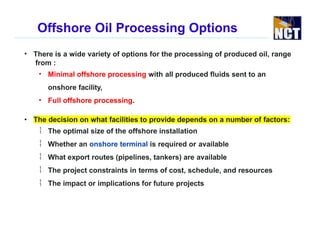 production operation for oil and gas at surface | PPTX