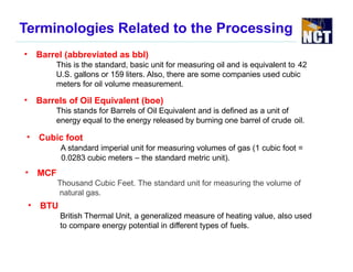 production operation for oil and gas at surface | PPTX