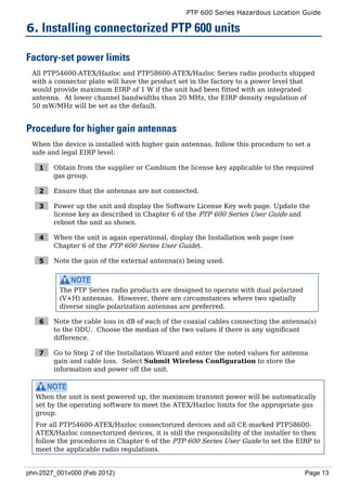Ptp600 hazardous location guide | PDF