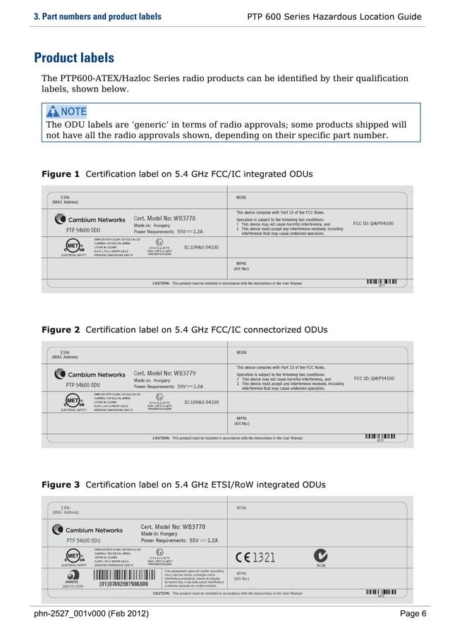 Ptp600 hazardous location guide | PDF