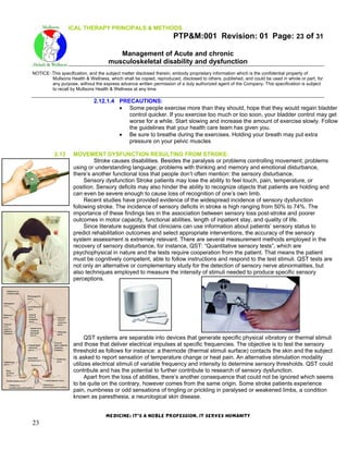Ptpm001 Ptm Of Common Musculoskeletal Disorders Medical Jou… | PDF