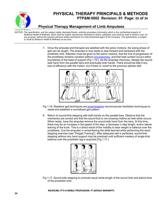Ptpm002 Pt Mgmt Of Limb Amputees | PDF