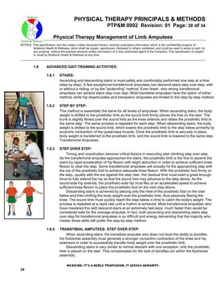 Ptpm002 Pt Mgmt Of Limb Amputees | PDF