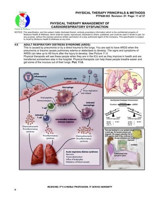 PHYSICAL THERAPY MANAGEMENT OF CARDIORESPIRATORY DYSFUNCTION | PDF