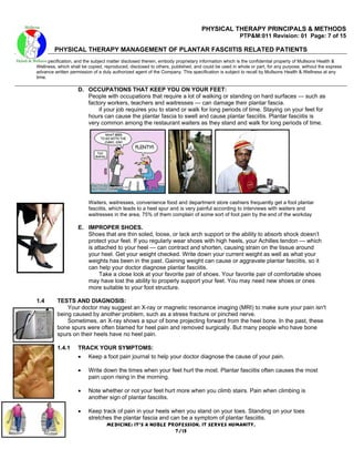PTP&M011 PTM of Plantar Fasciitis Medical Journal | PDF