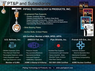 Design, Application & Installation of Custom Clamps - March | PPT