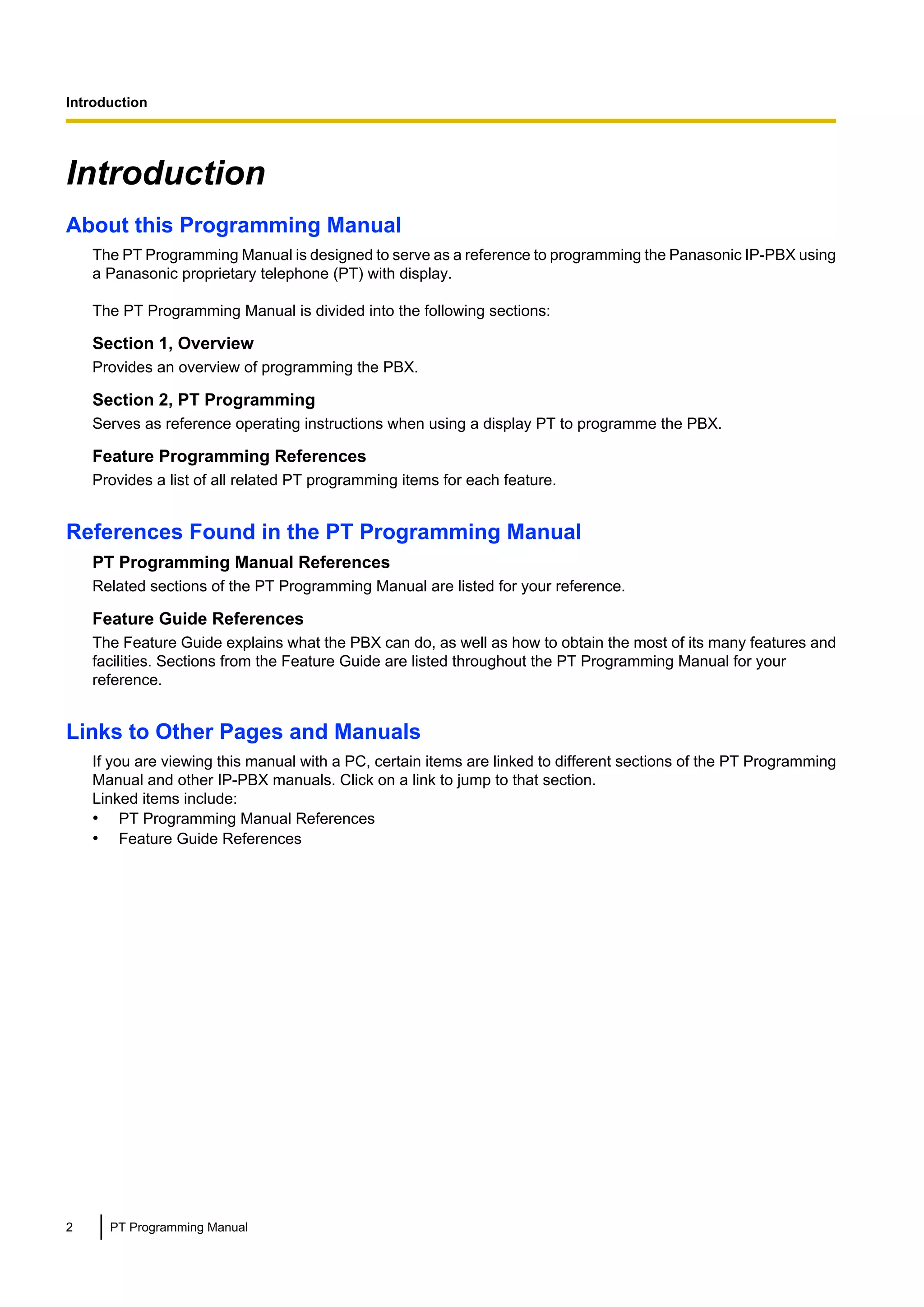 PT Program PABX NS300 | PDF