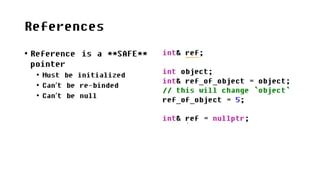 Pointers and References | PDF