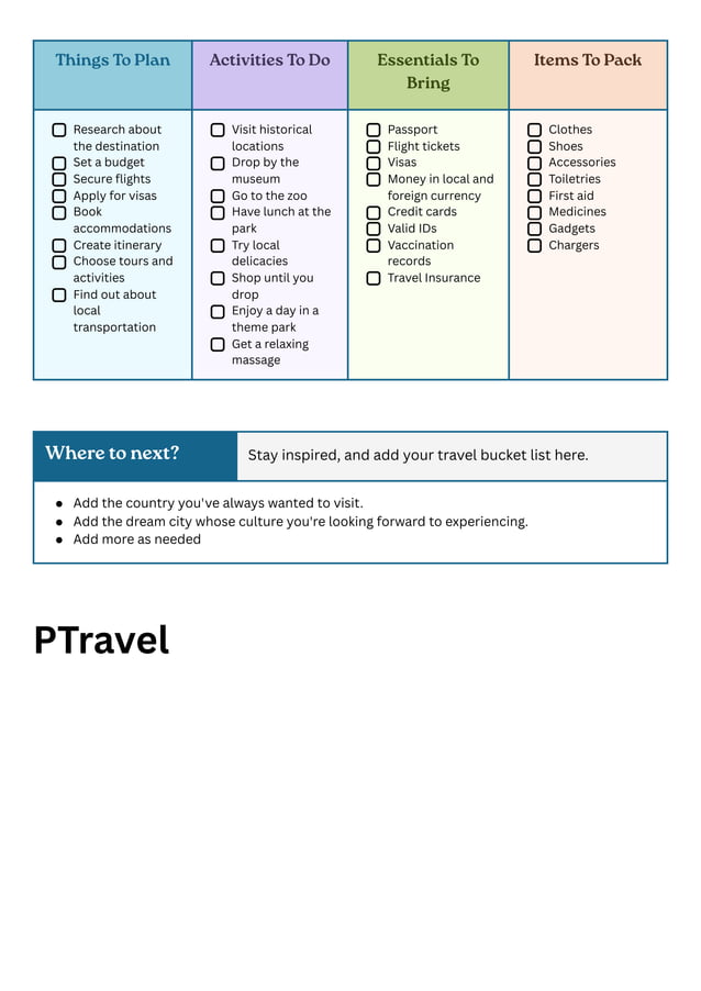 Travel is more than just a destination.. | PDF