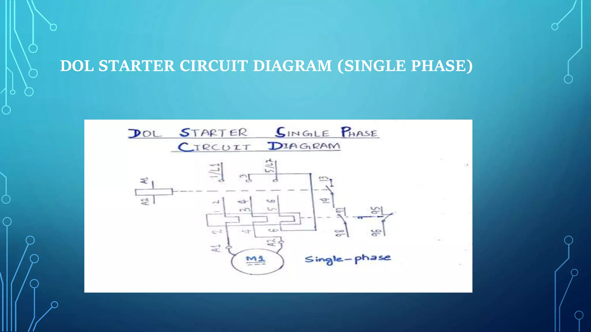 TYPES OF ELECTRICAL STARTERS | PPTX