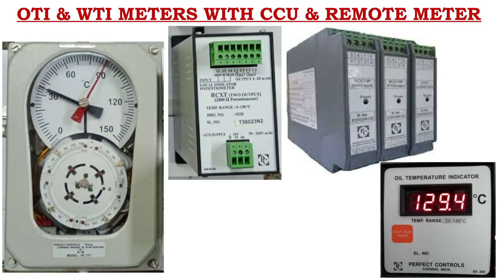 power transformer Temp Measurement indicators | PPTX