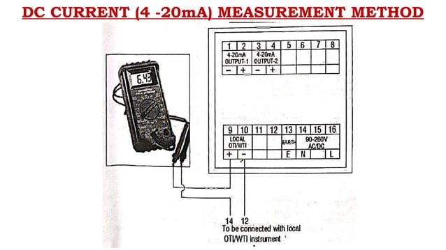 power transformer Temp Measurement indicators | PPTX