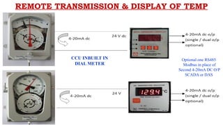 power transformer Temp Measurement indicators | PPTX
