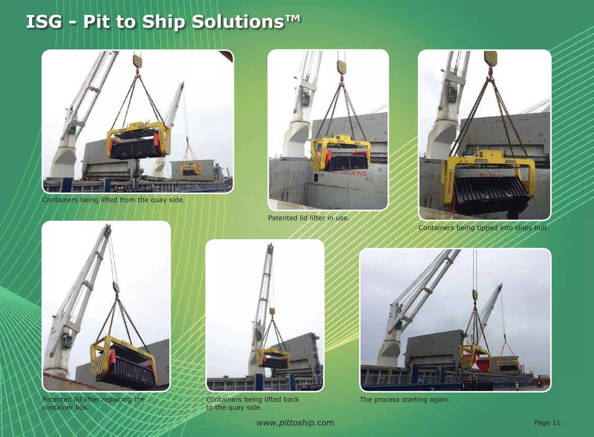 ISG Pit to Ship Bulk Container Brochure 2015 | PDF | Africa Travel ...