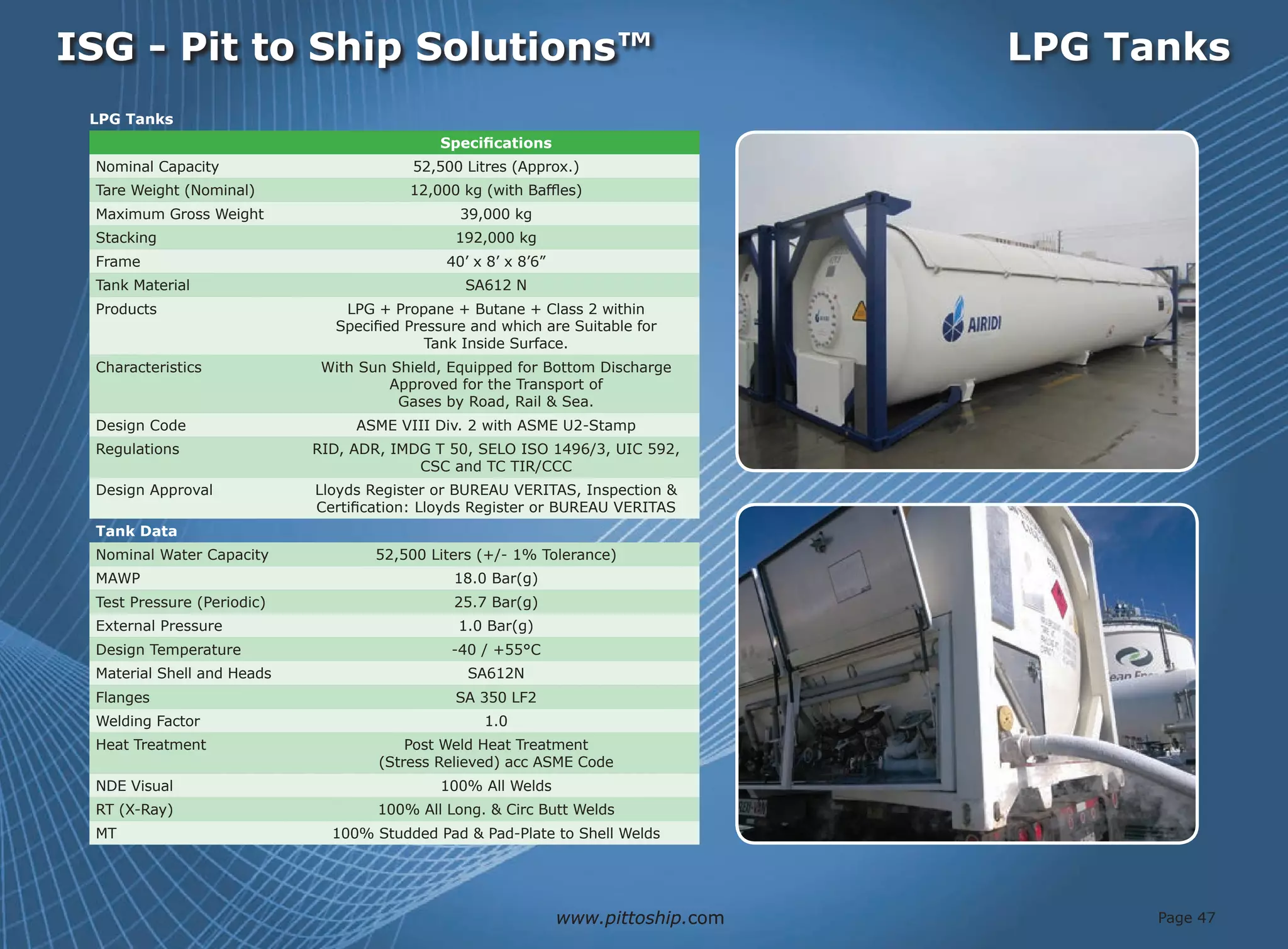 ISG Pit to Ship Bulk Container Brochure 2015 | PPT