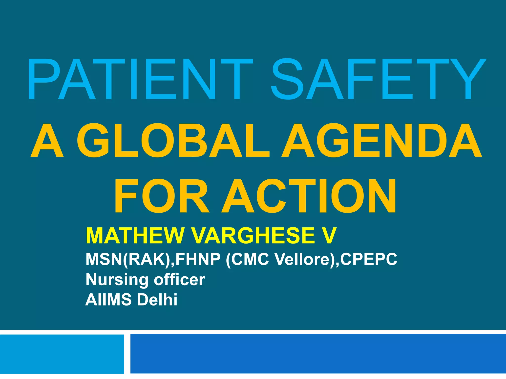 Patient safety | PPT