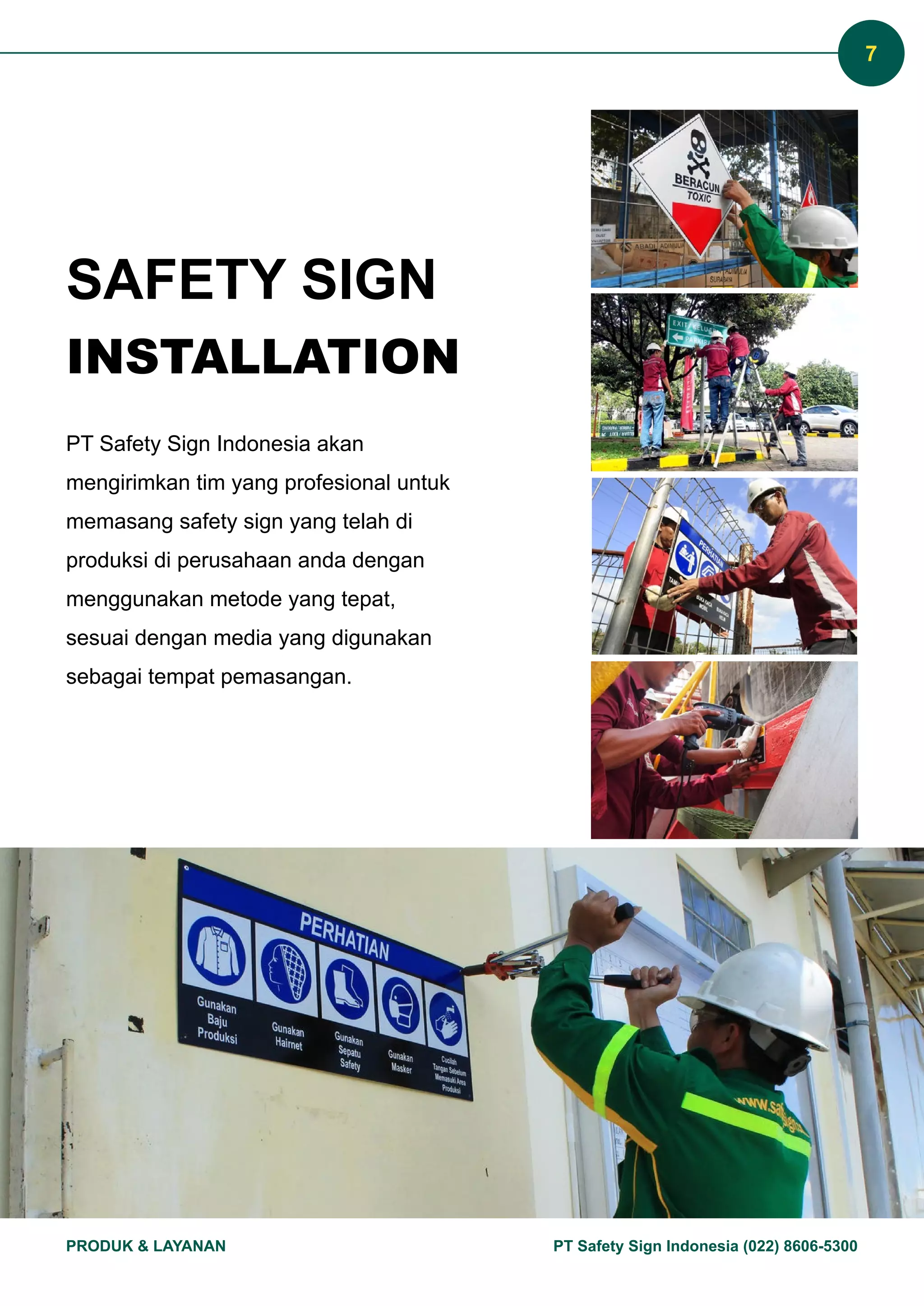 PT Safety Sign Indonesia Company profile 2017 | PDF