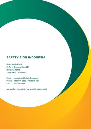 PT Safety Sign Indonesia Company profile 2017 | PDF