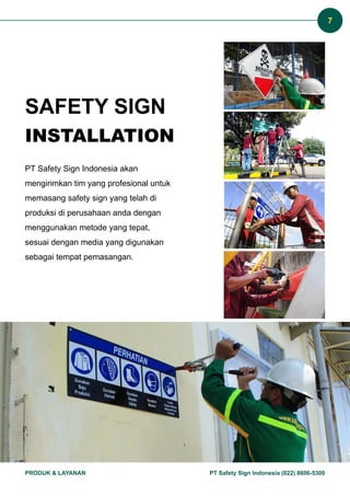 PT Safety Sign Indonesia Company profile 2017 | PDF