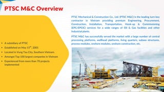 PTSC M&C Brochure (Apr 2018) | PDF