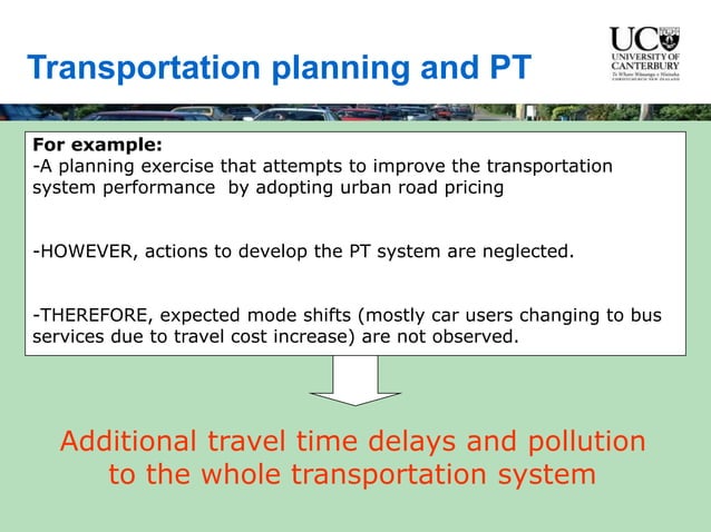 Public Transport and Sustainable Development | PPT