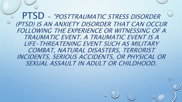 Ptsd | PPTX
