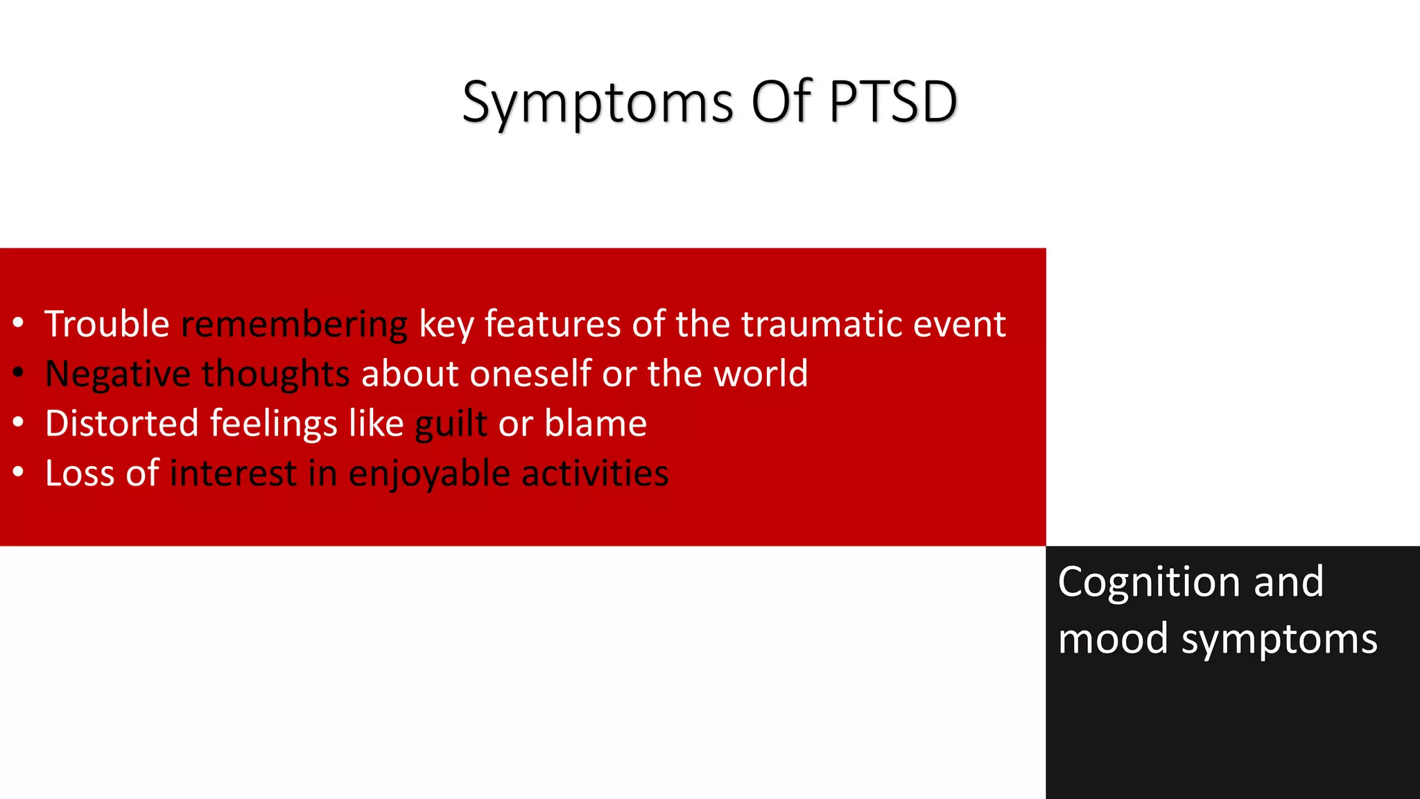 PTSDs Post-Traumatic Stress Disorder | PPTX | Mental Health | Diseases ...