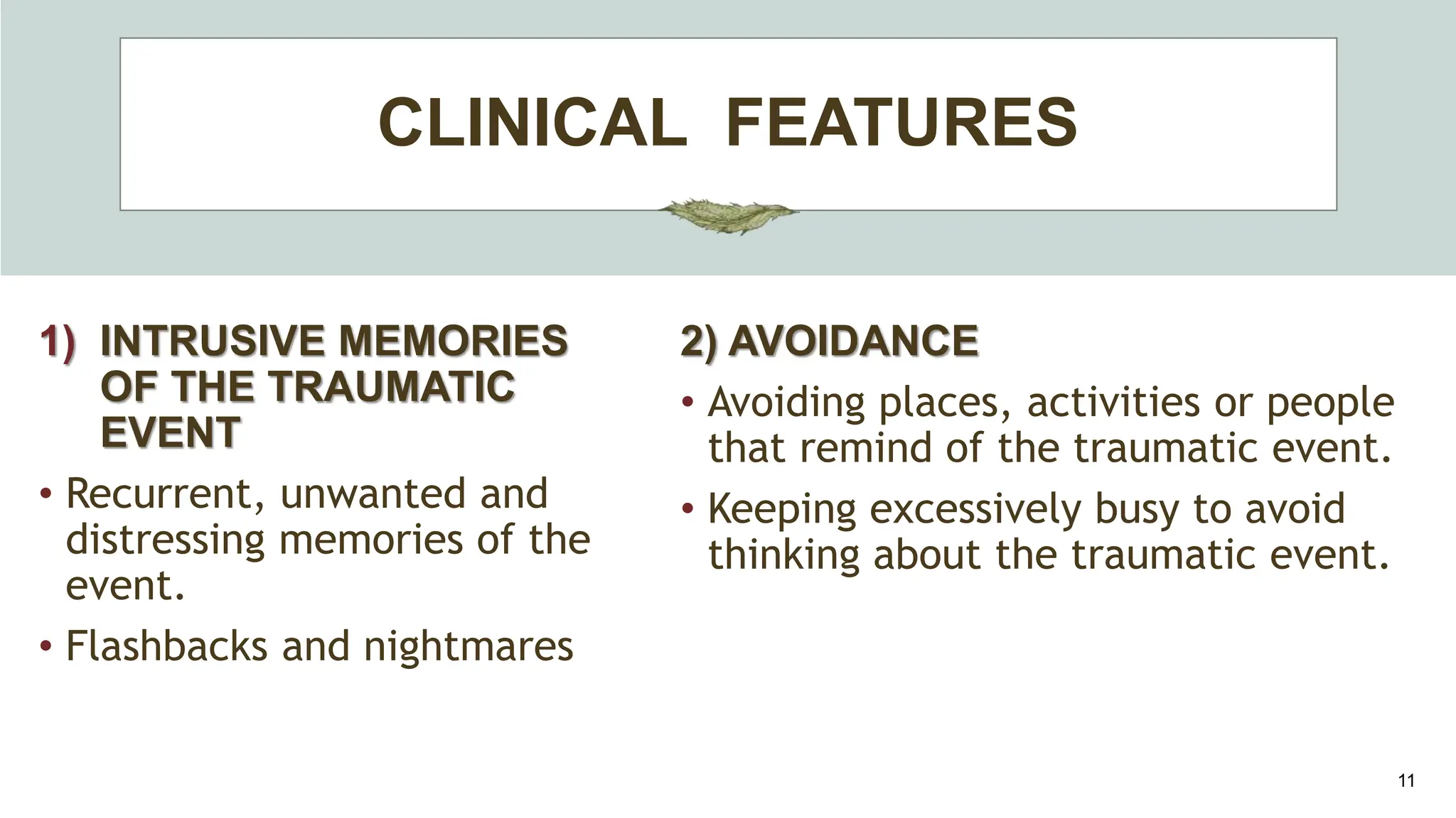 Post Traumatic Stress Disorder in nursing .pptx