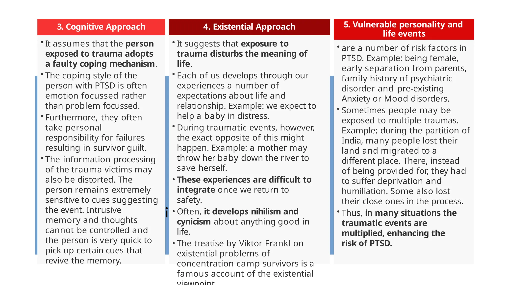 Post Traumatic Stress Disorder (PTSD) PPT | PPTX