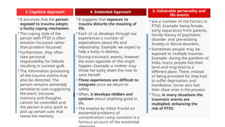 Post Traumatic Stress Disorder (PTSD) PPT | PPTX