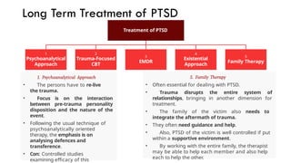 Post Traumatic Stress Disorder (PTSD) PPT | PPTX