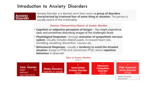 Post Traumatic Stress Disorder (PTSD) PPT | PPTX