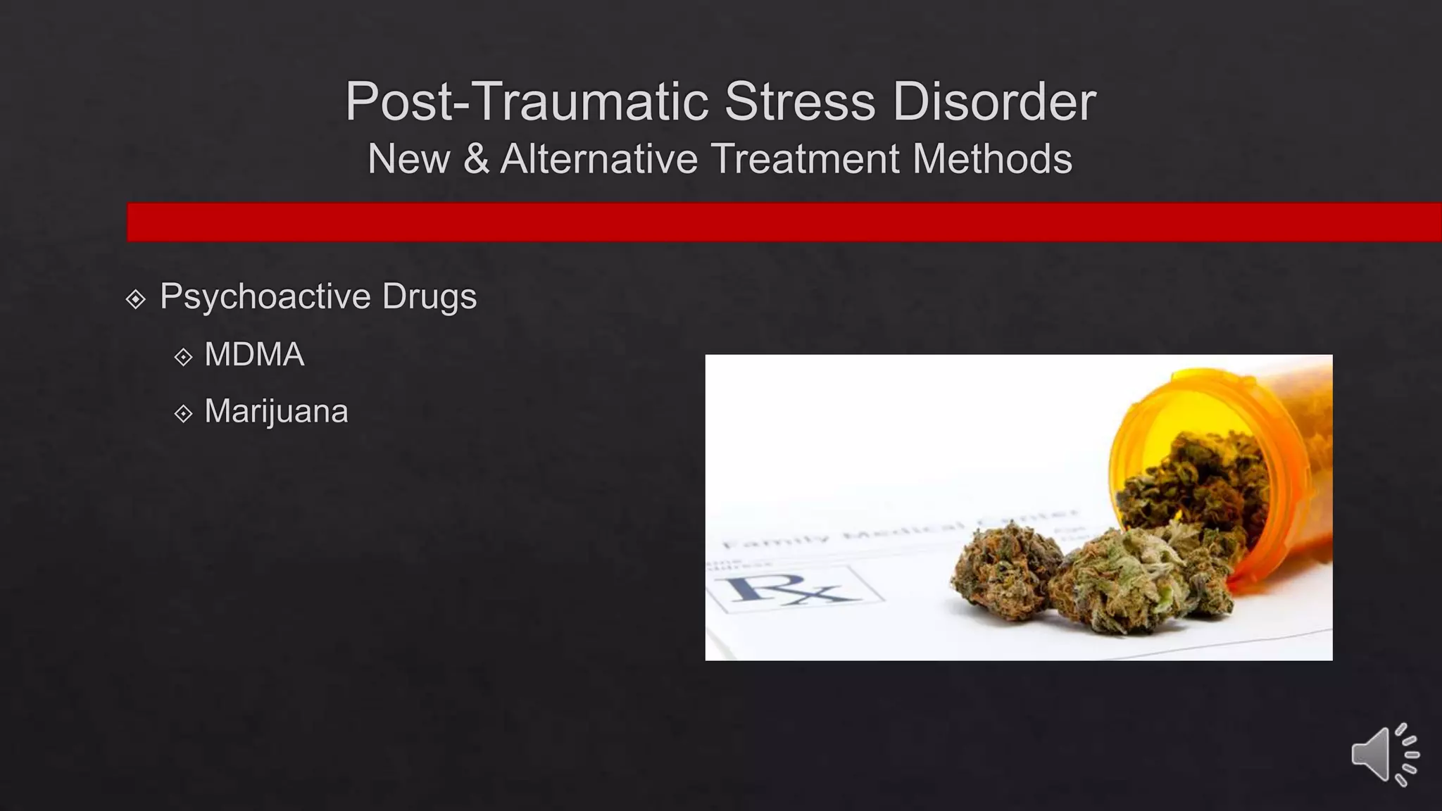 Post-Traumatic Stress Disorder: New and Alternative Treatment Methods ...